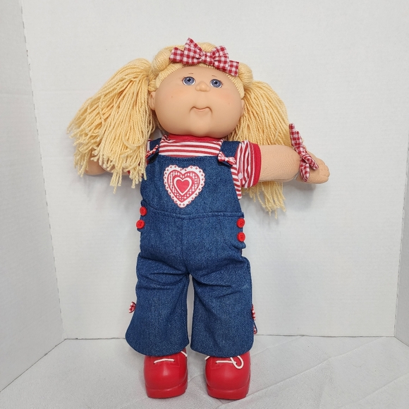 Cabbage Patch | Toys | Cabbage Patch Kids Doll In Denim Overalls And ...